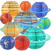 Space Paper Lanterns 8PCS 12 Inch Hanging Planets Lantern Out of This ...