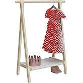 Amazon.com: Jotsport Small Clothes Rack Kids Dress Up Storage for ...