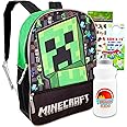 Amazon.com | Minecraft Backpack for Boys 6-8 - Bundle with 16 ...