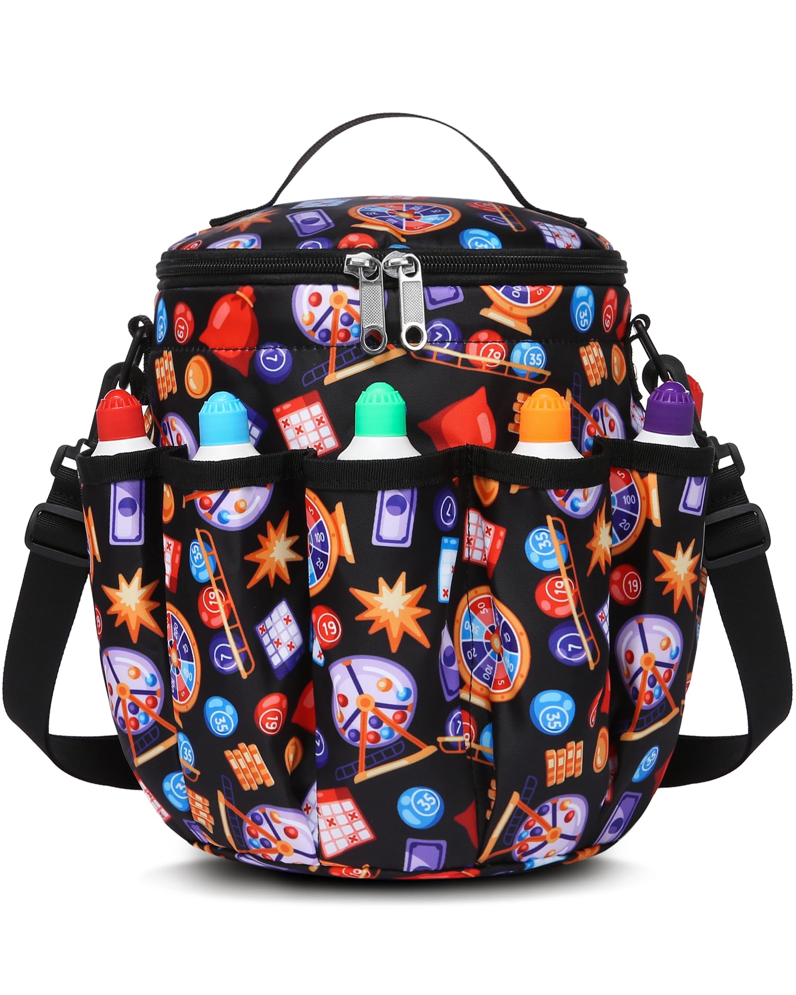 Bingo Bags with Pockets for Bingo Daubers Dabbers Dobbers Dotters Bingo ...