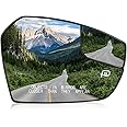 Amazon.com: Right Passenger Side Mirror Glass Replacement Compatible ...