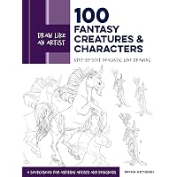 Draw Like an Artist: 100 Faces and Figures: Step-by-Step Realistic Line ...