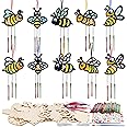 Amazon.com: Fennoral 10 Pack Bee Wind Chime Kit for Kids Make You Own ...