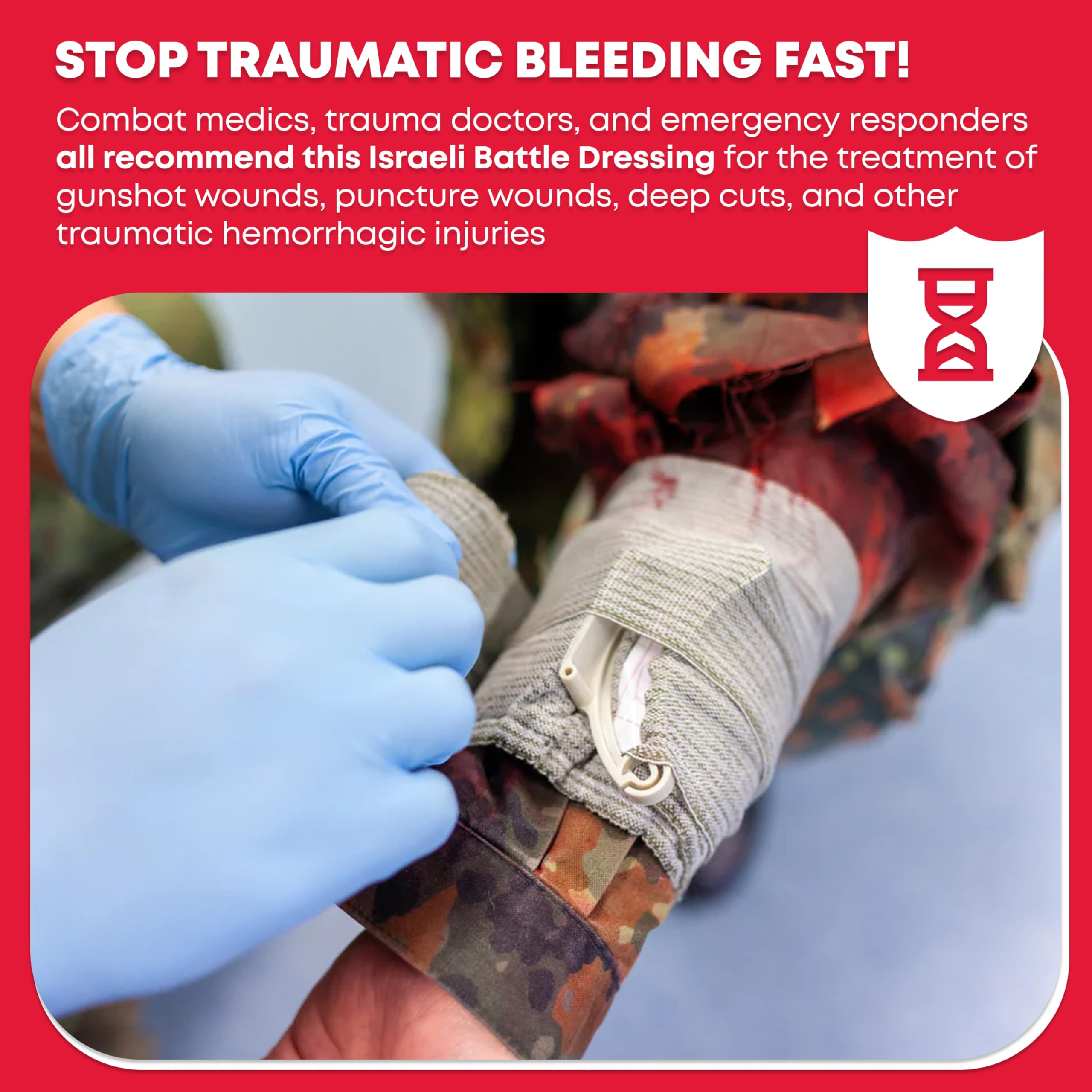 Mua Ever Ready First Aid Israeli Battle Dressing Compression Bandage, 6 ...