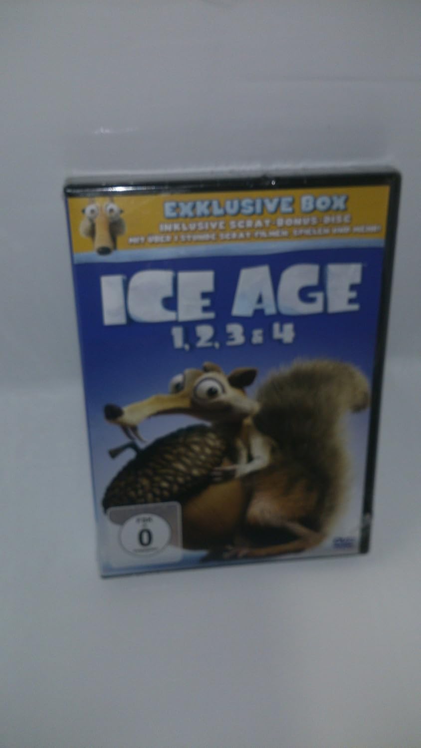 Ice Age 1, 2, 3 & 4 inkl. Scrat-Bonus-Disc 5 DVDs: Amazon.de: DVD & Blu-ray