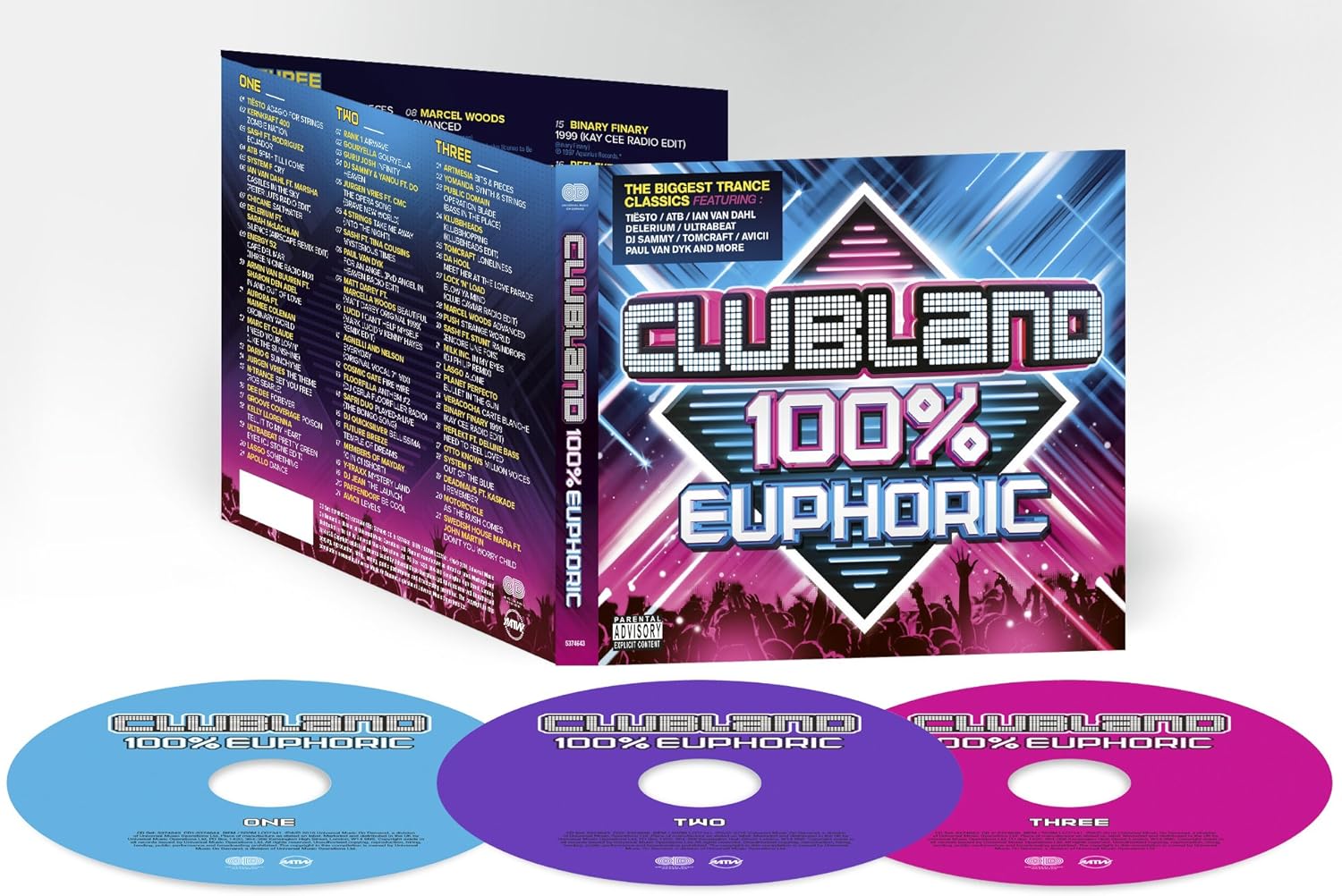Clubland 100% Euphoric: Amazon.co.uk: CDs & Vinyl