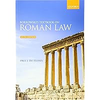 Borkowski's Textbook on Roman Law: du Plessis, Paul J.: 9780198848011 ...