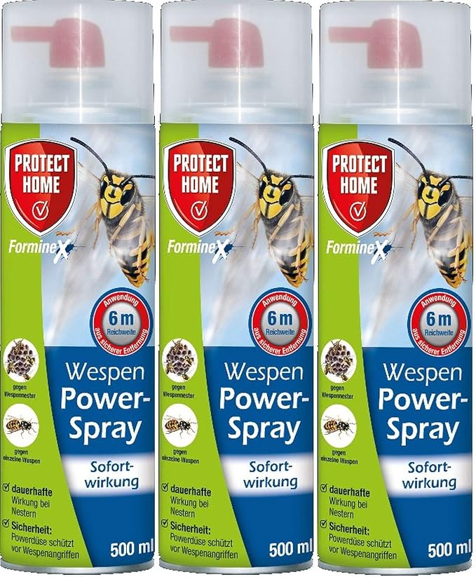 Protect Home Forminex Wespen Powerspray 3 X 500 Ml Mit Gratis Protect Home Forminex Wespen Powerspray 3 X 500 Ml Mit Gratis