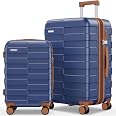 Amazon.com | Vipbox Luggage Sets 2 Piece 20/24 Inch (3-YEARS VIP ...