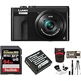 Amazon.com : Panasonic DC-ZS70 Lumix 20.3 MP, 4K Digital Camera, Touch ...