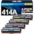 Amazon.com: 414A Toner Cartridge 4 Pack (NO CHIP) Compatible ...