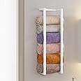 Amazon.com: Towel Rack for Rolled Towels, Towel Rack for Bathroom,Wall ...