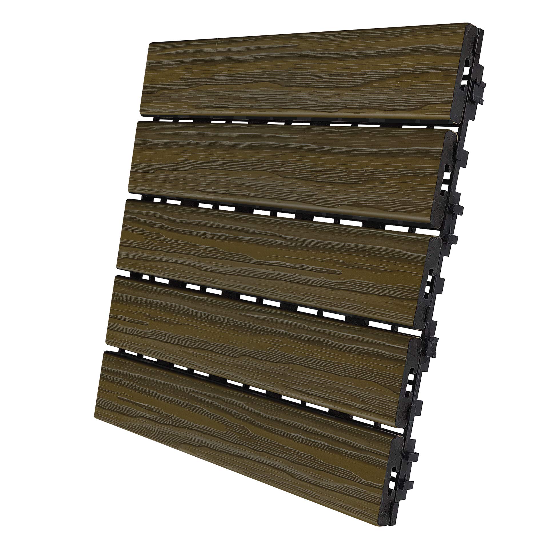 Buy AURA 12”x12” Deck and Balcony Tiles, Premium Engineered Polymer ...