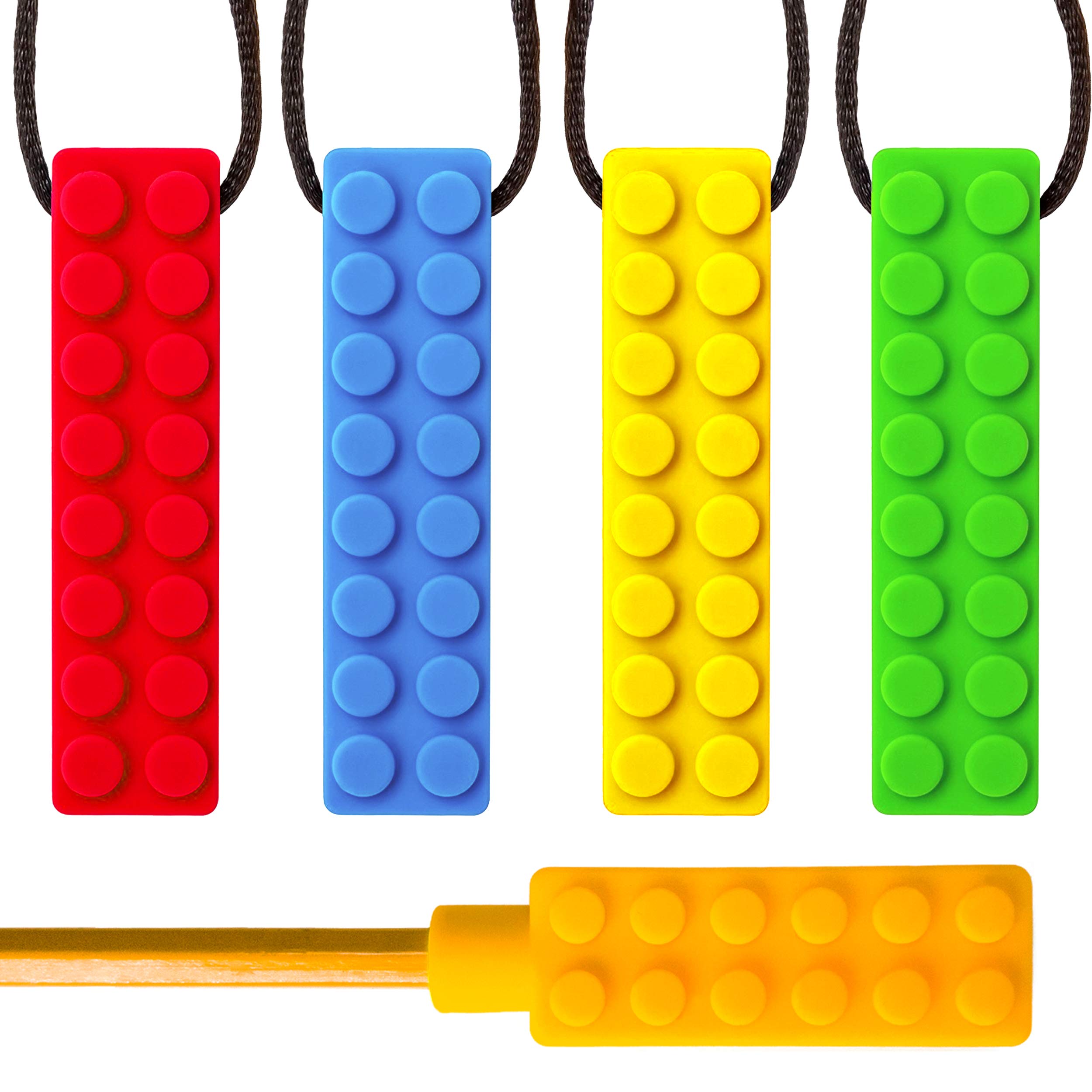 Amazon.com: Chew Necklace Sensory Jewelry - Fun Sensory Motor Aid ...