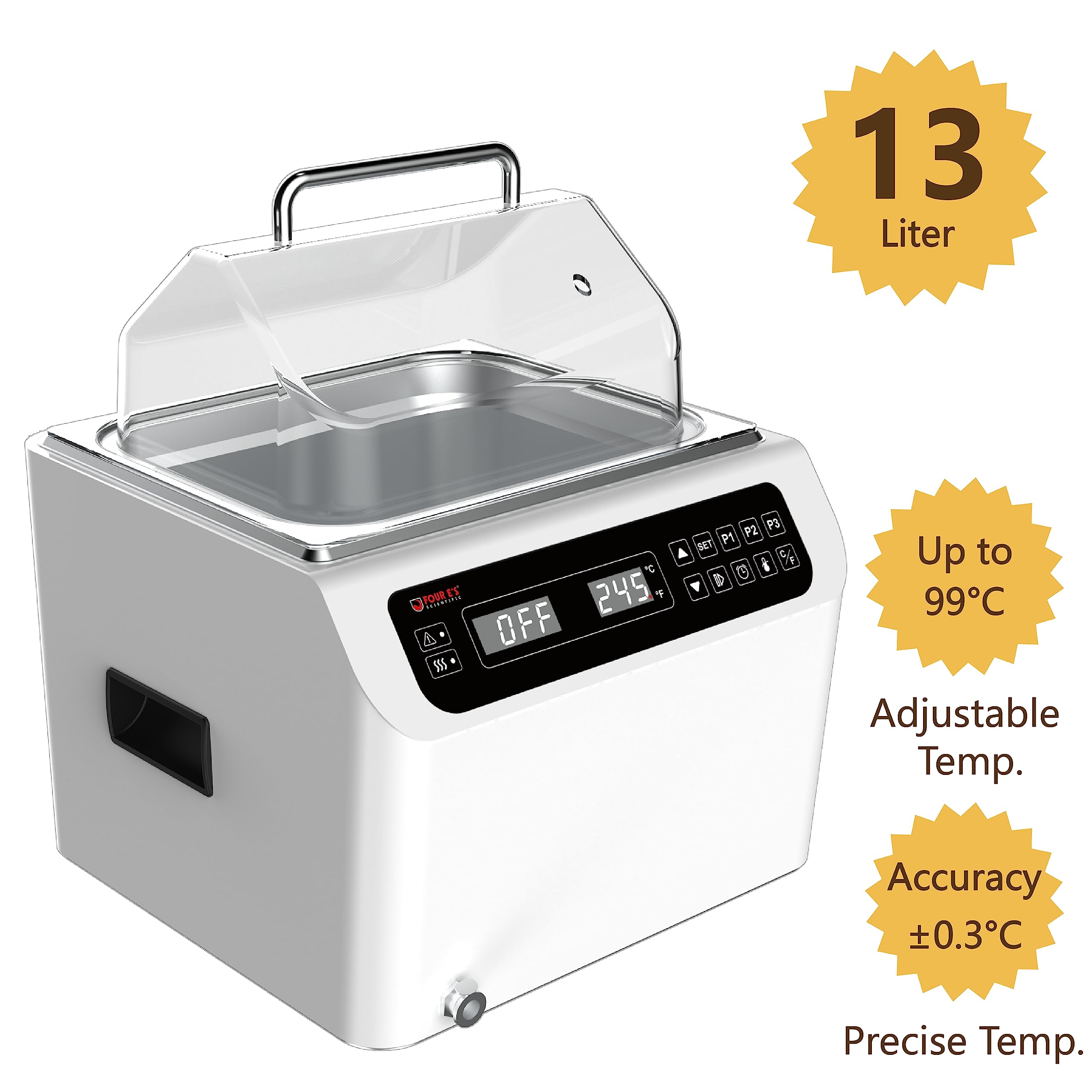 Mua 4E'S USA Water Bath - Digital 13 Liter Laboratory Electric Water ...