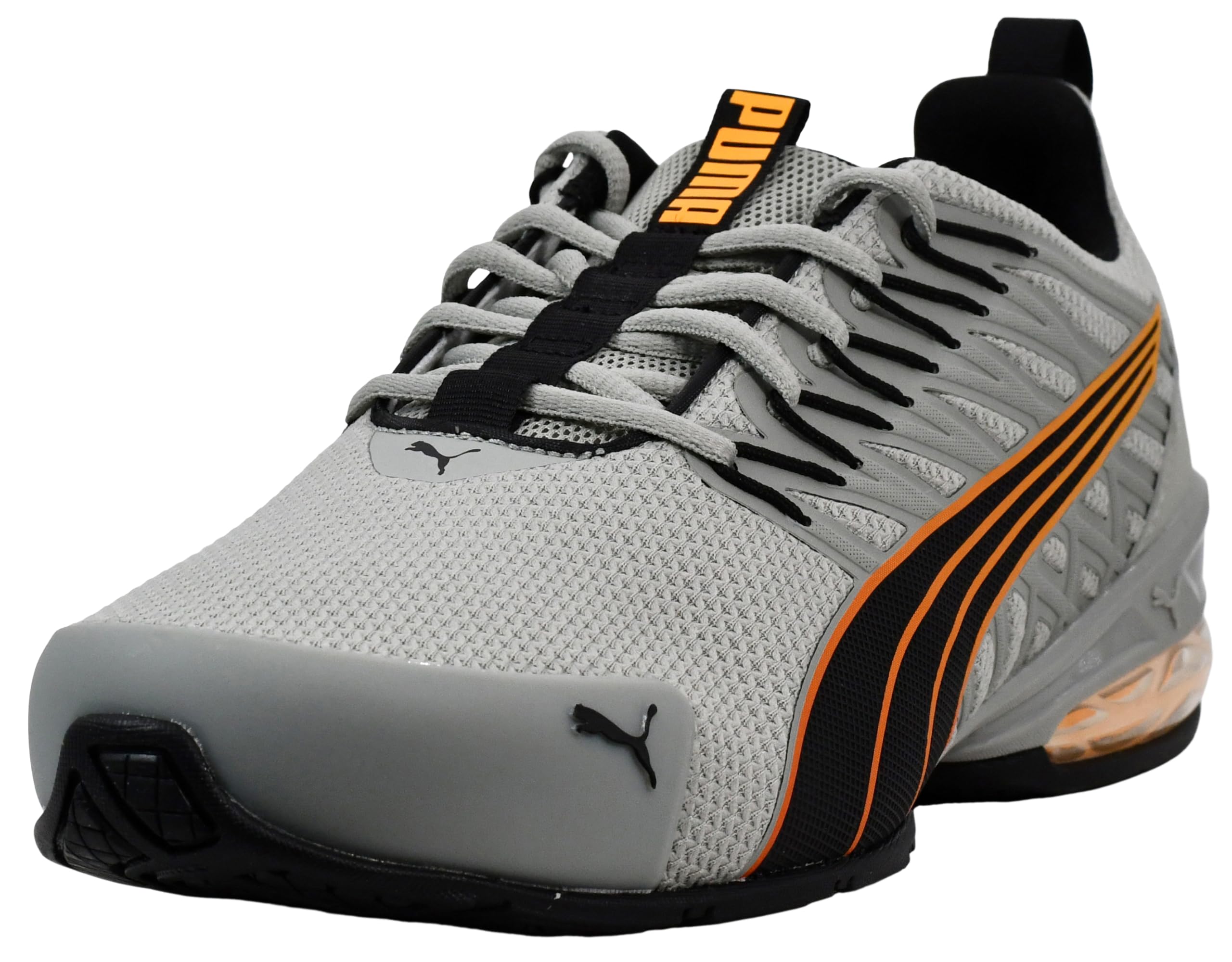 PUMA Men's Voltaic Evo Shoes, Smokey Gray/Flame Flicker, 10.5 M for ...