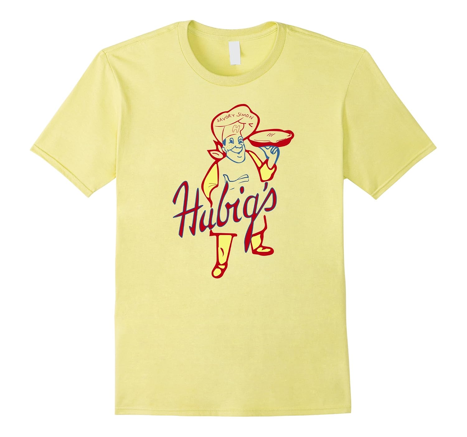 Hubigs Pies Savory Simon Chef New Orleans Tee Shirt-4LVS