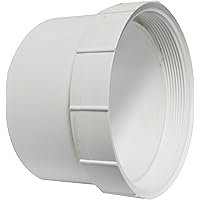 Canplas 193706S PVC DWV Female Cleanout Adapter, 6-Inch, White - Amazon.com