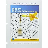 Modern Management: Concepts and Skills: Certo, Samuel, Certo, S ...
