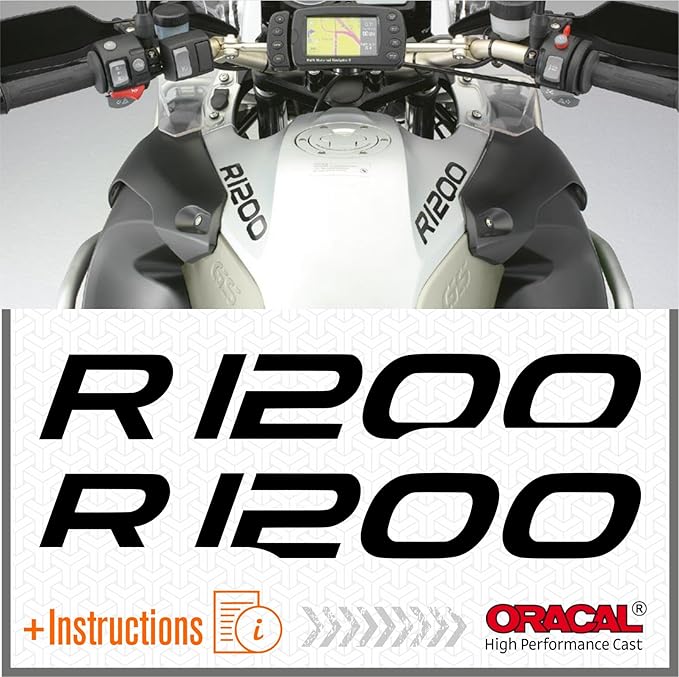 2X R1200 for BMW Motorrad R 1200 GS ADESIVI Pegatina Stickers ...