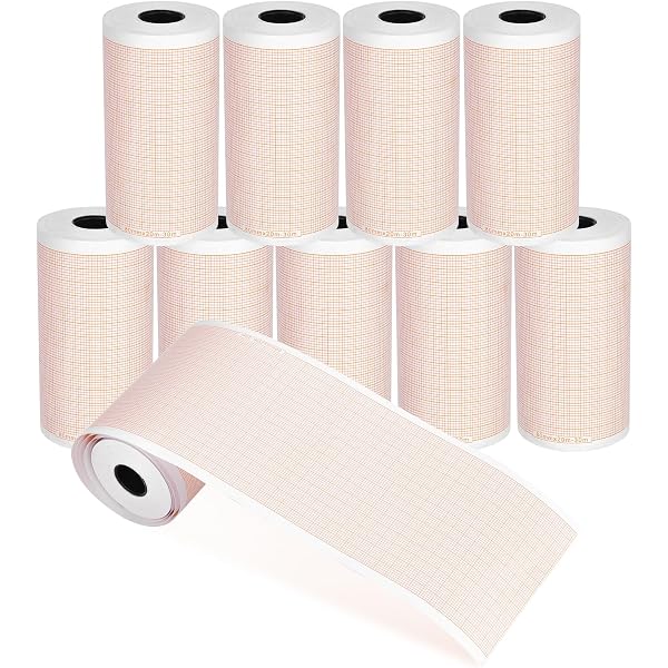 Lifepak 11 Paper Physio Control ECG Defibrillator Paper Roll 100mm Wide ...