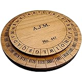 Amazon.com: Creative Crafthouse Alberti Cipher Disk - Encryption Device ...