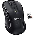 Amazon.com: Logitech M510 - Mouse - laser - 5 buttons - wireless - 2.4 ...