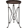 Amazon.com: Creative Co-Op Metal Accent Table, Medium Round, Bronze ...