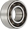 SKF 3206 ATN9 Double Row Ball Bearing, Converging Angle Design, 32 ...