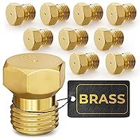 Amazon.com: 10Pcs Brass Jet Nozzle Propane Orifice Kit - Gas Stove ...