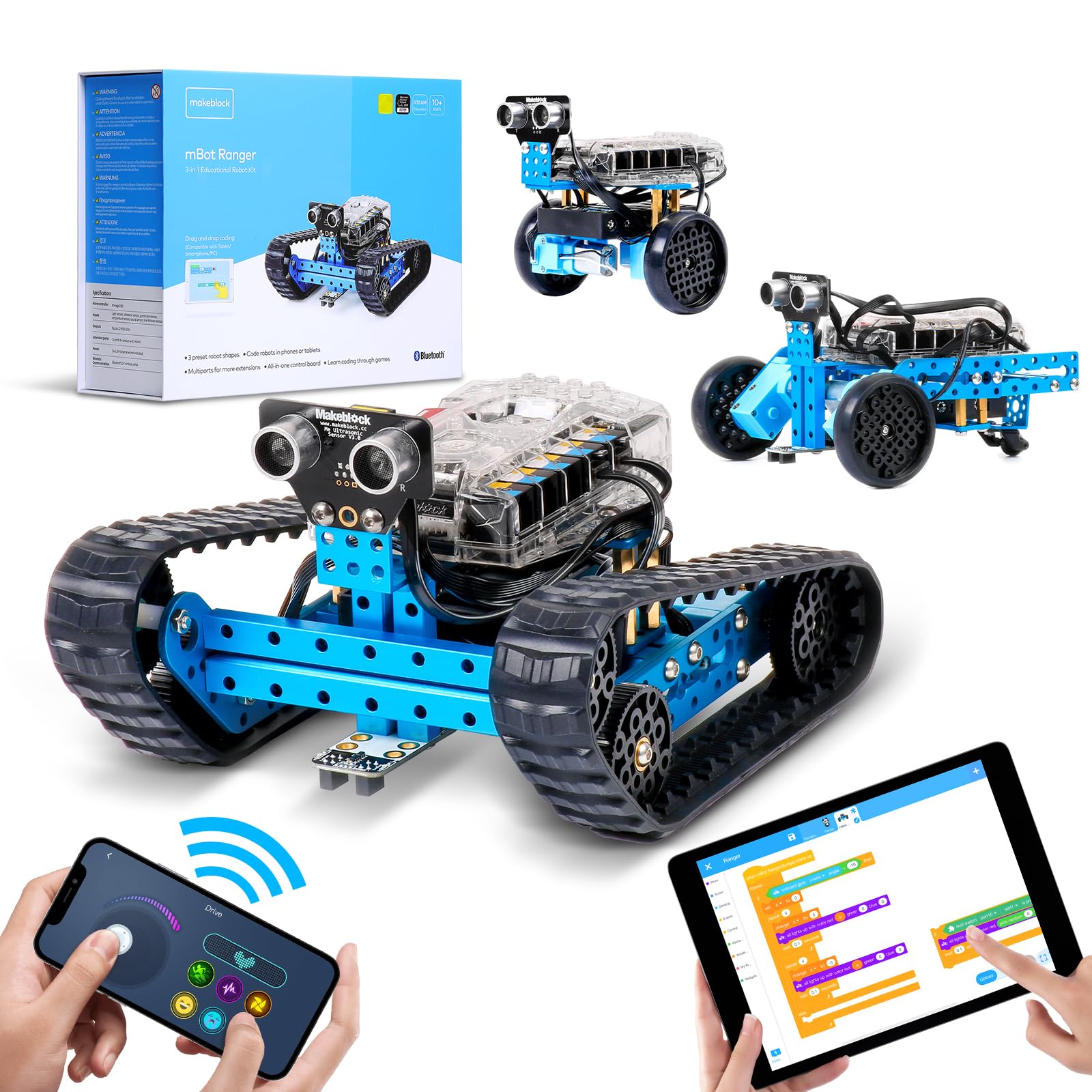 Mua mBot Ranger 3 in 1 Robot Toys, Coding Robot Kit STEM Educational Building Toys Support ...