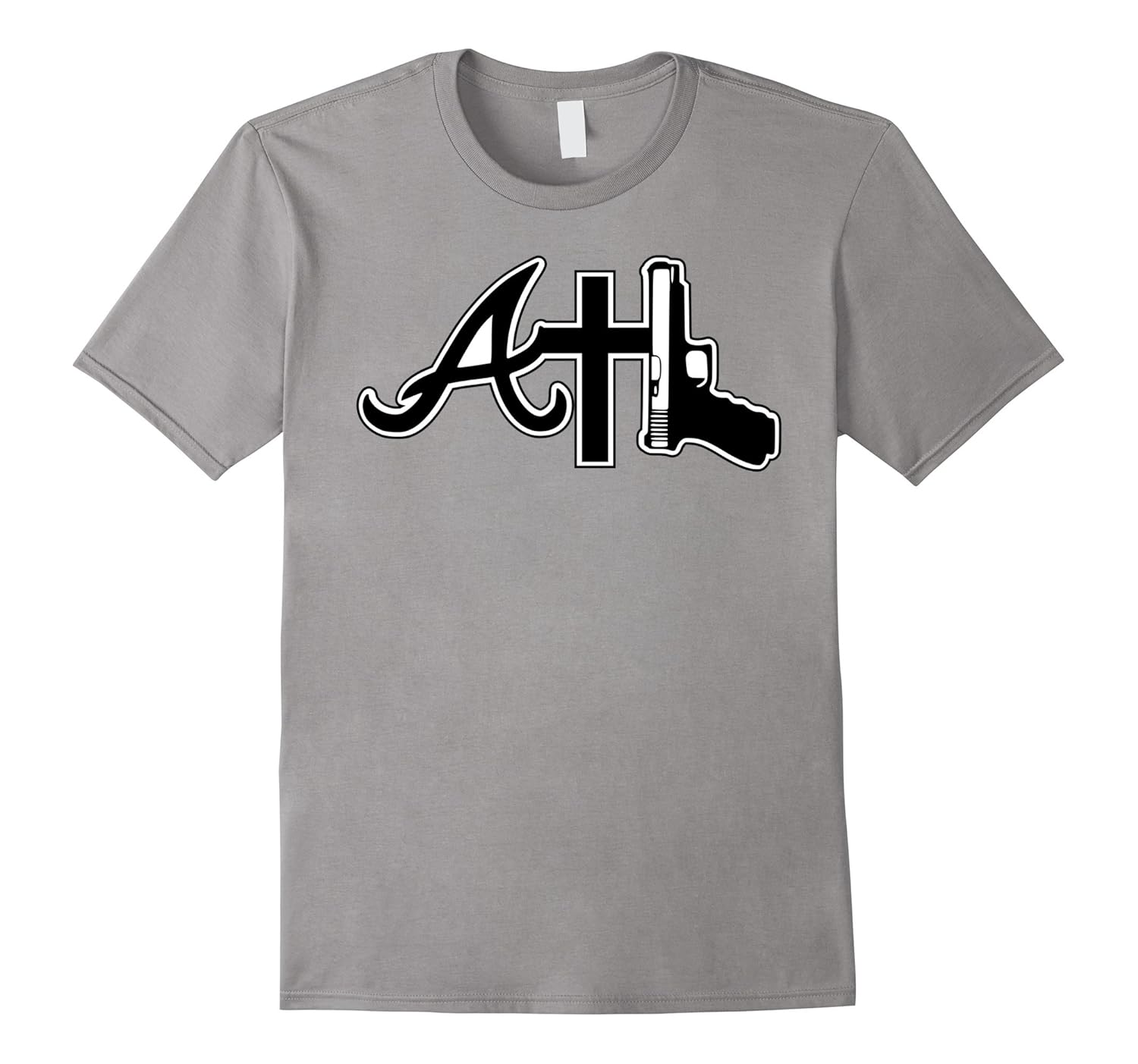 ATL Atlanta Logo T Shirt Braves, Hawks, Falcons Fans-Art – Artvinatee