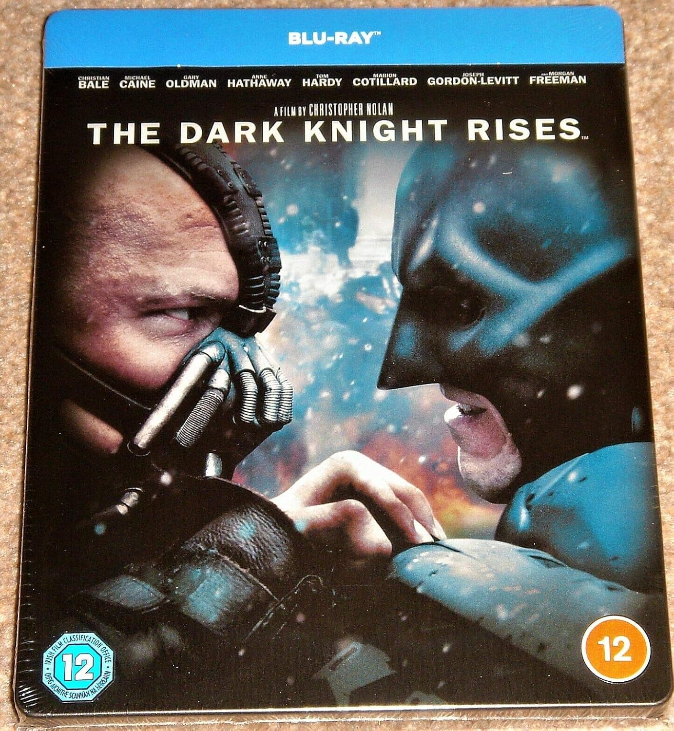 THE DARK KNIGHT RISES LIMITED EDITION STEELBOOK / REGION FREE BLU RAY ...