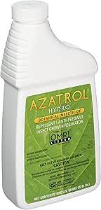 Amazon.com : Azatrol Hydro Botanical Insecticide AZQT, 1 Quart : Home ...