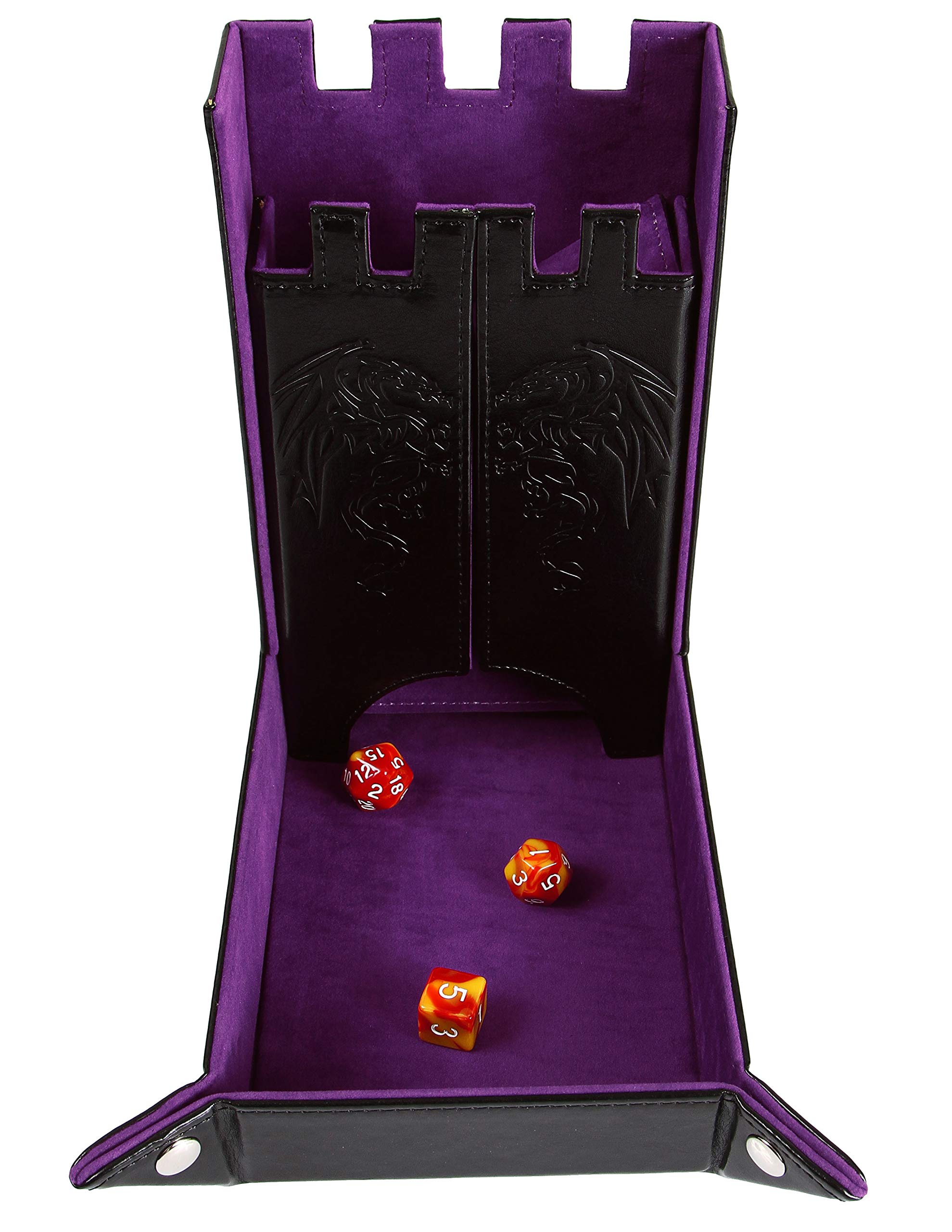 Mua Forged Dice Co. Draco Castle Foldable Dice Tray and Dice Tower ...