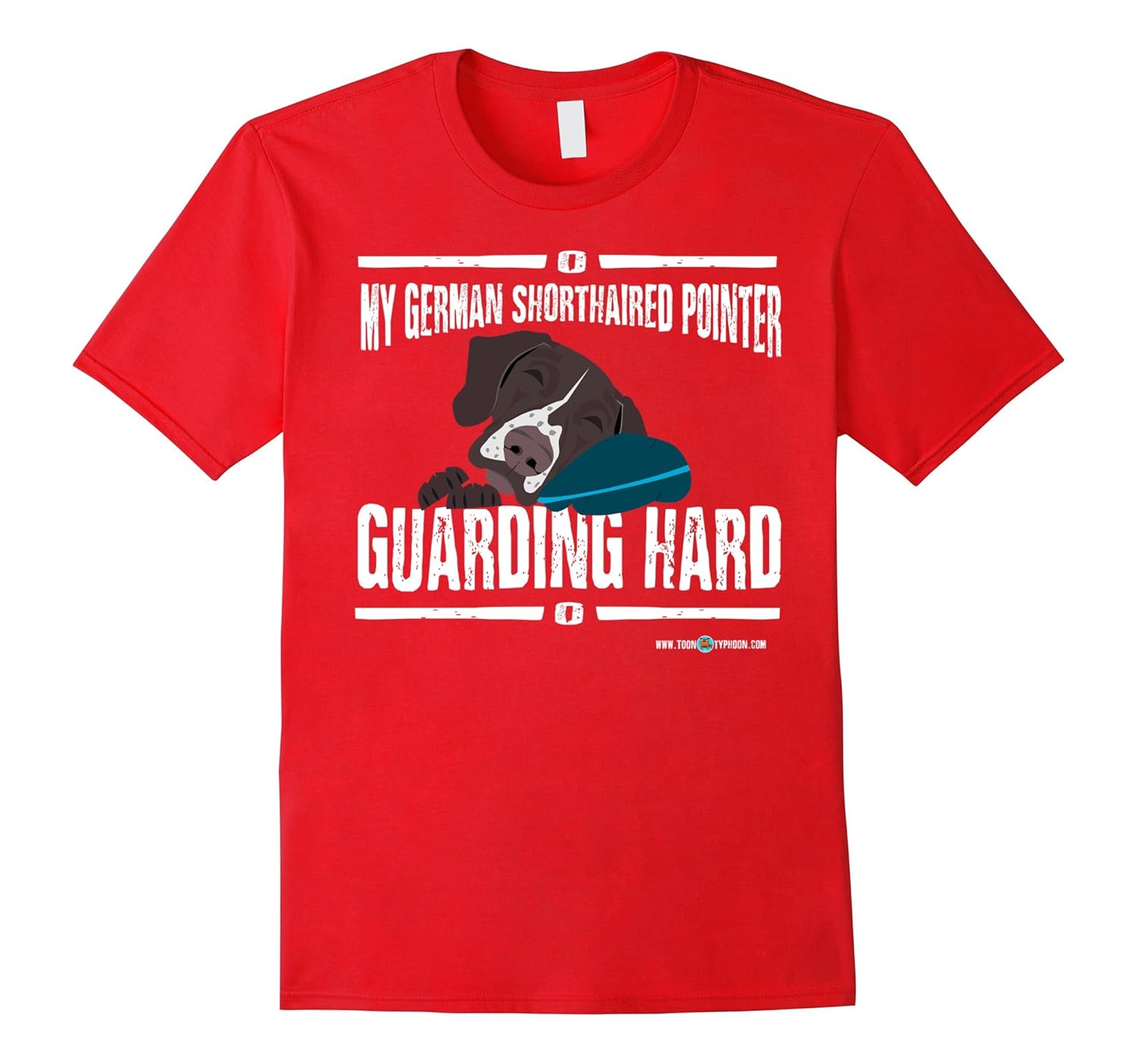 GSP shirt | German Shorthaired Pointer Guarding Hard-Art – Artvinatee