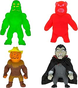 Amazon.com: Monster Flex Stretchy Toys for Boys and Girls - Set of 4 ...