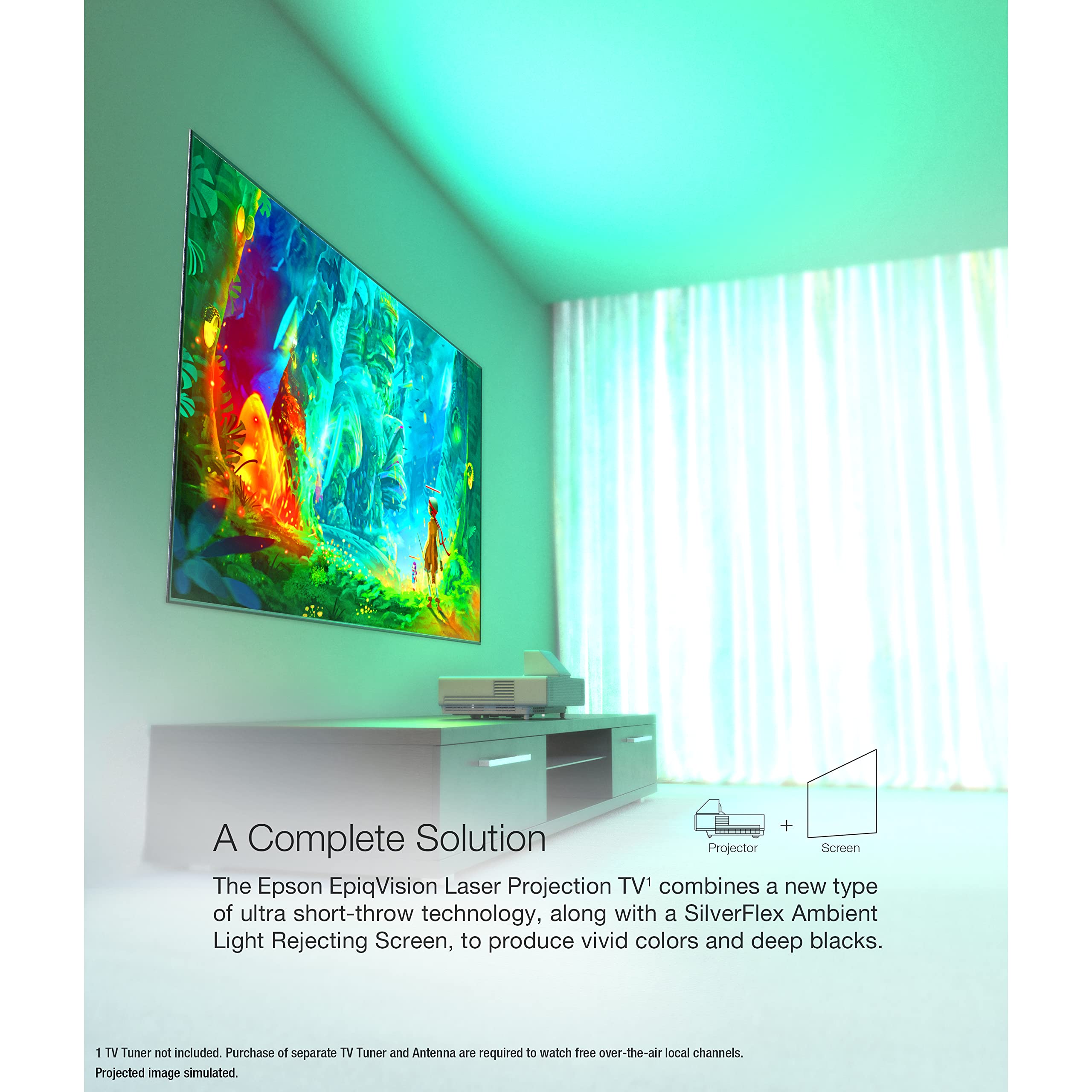 Mua Epson 100” EpiqVision Ultra LS500 Laser Ultra Short Throw ...