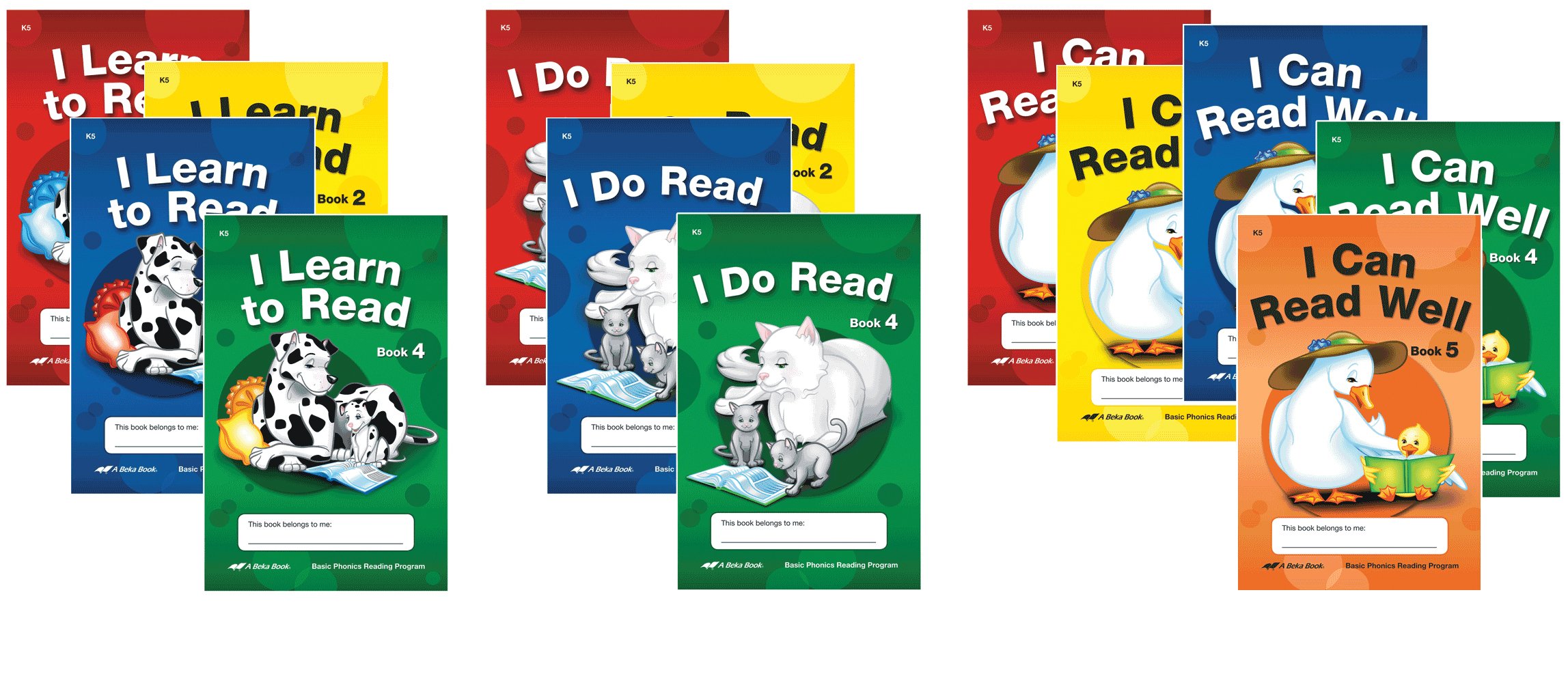 Mua Basic Phonics Readers - Abeka 5 Year Old Kindergarten Phonics ...