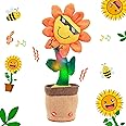 Amazon.com: Easfan Dancing Sunflower Singing Talking Shaking Glowing ...