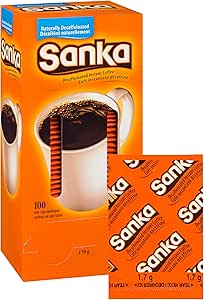 Sanka Decaffeinated Instant Coffee Packets, 1.7 g Packets (Pack of 100 ...