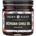 Amazon.com : Blank Slate Kitchen Sichuan Chili Oil (6 Oz) | Gourmet Spicy Tingly Numbing Umami ...