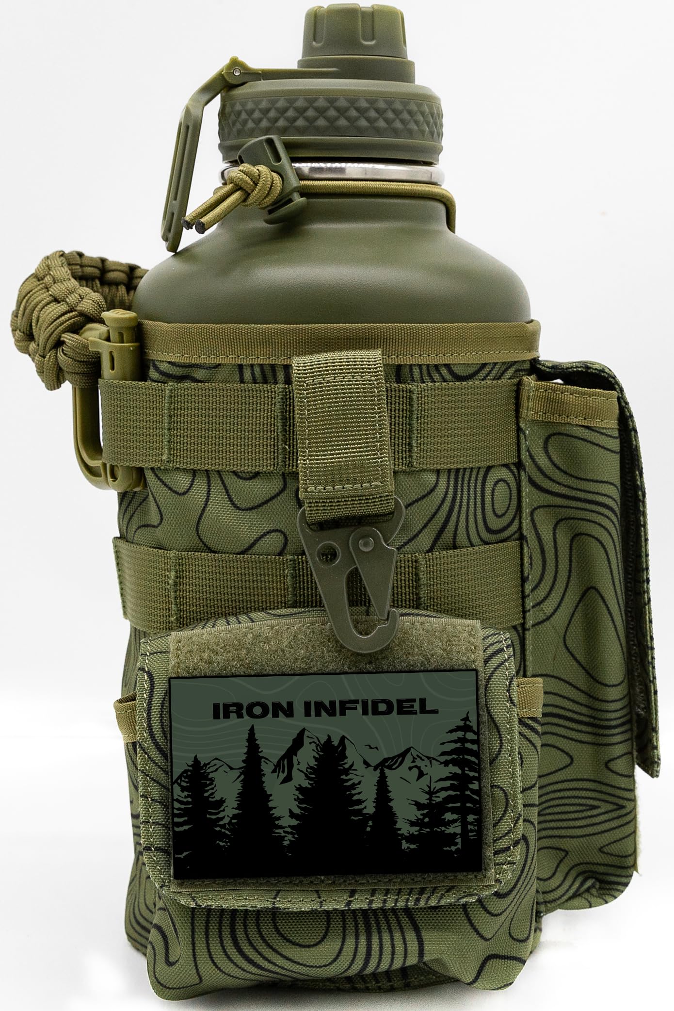 Mua Battle Bottle - Half Gallon Water Bottle Insulated, 64 oz Stainless ...