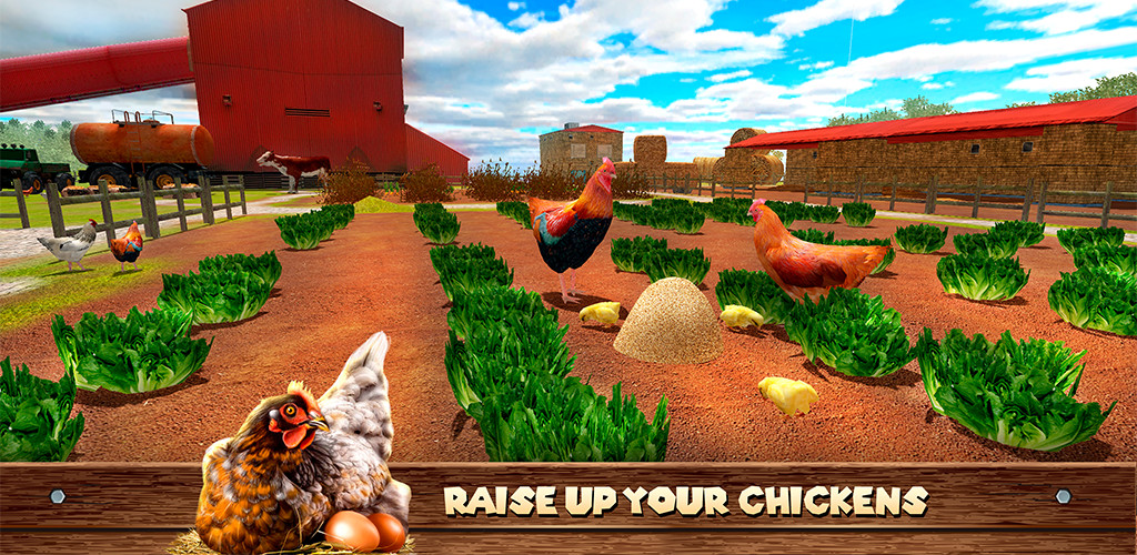 Amazon.com: Chicken and Hen Simulator 3D - Farm Animals Life | Birdy ...