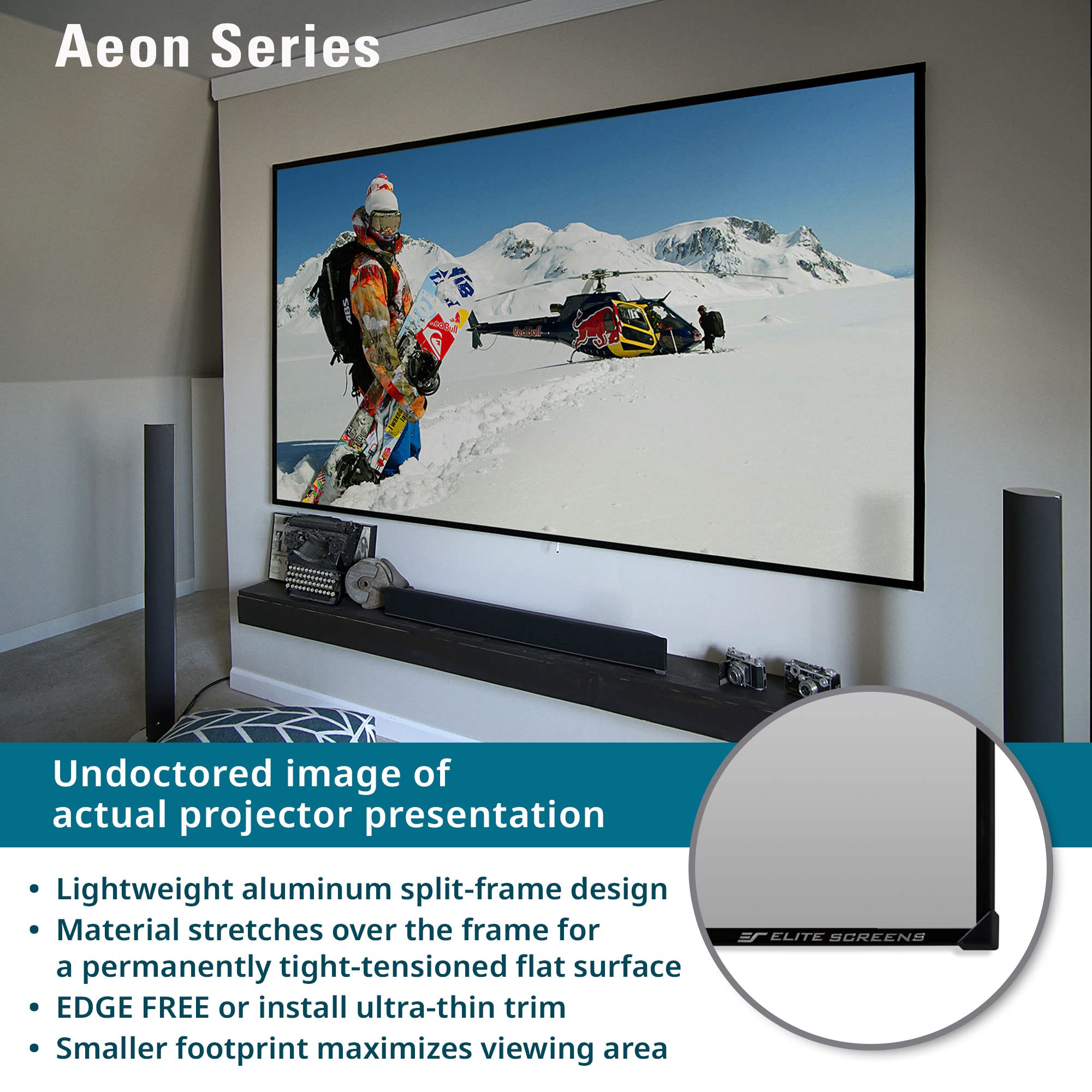 Mua Elite Screens Aeon Series, 120-inch 16:9, 8K / 4K Ultra HD Home ...