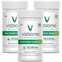 Amazon.com: Visbiome® High Potency Probiotic Capsules 112.5 Billion CFU ...