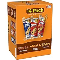 Amazon.com: Kellogg's Gripz Chips Deluxe/Cheez-It/Grahams Snack Variety ...