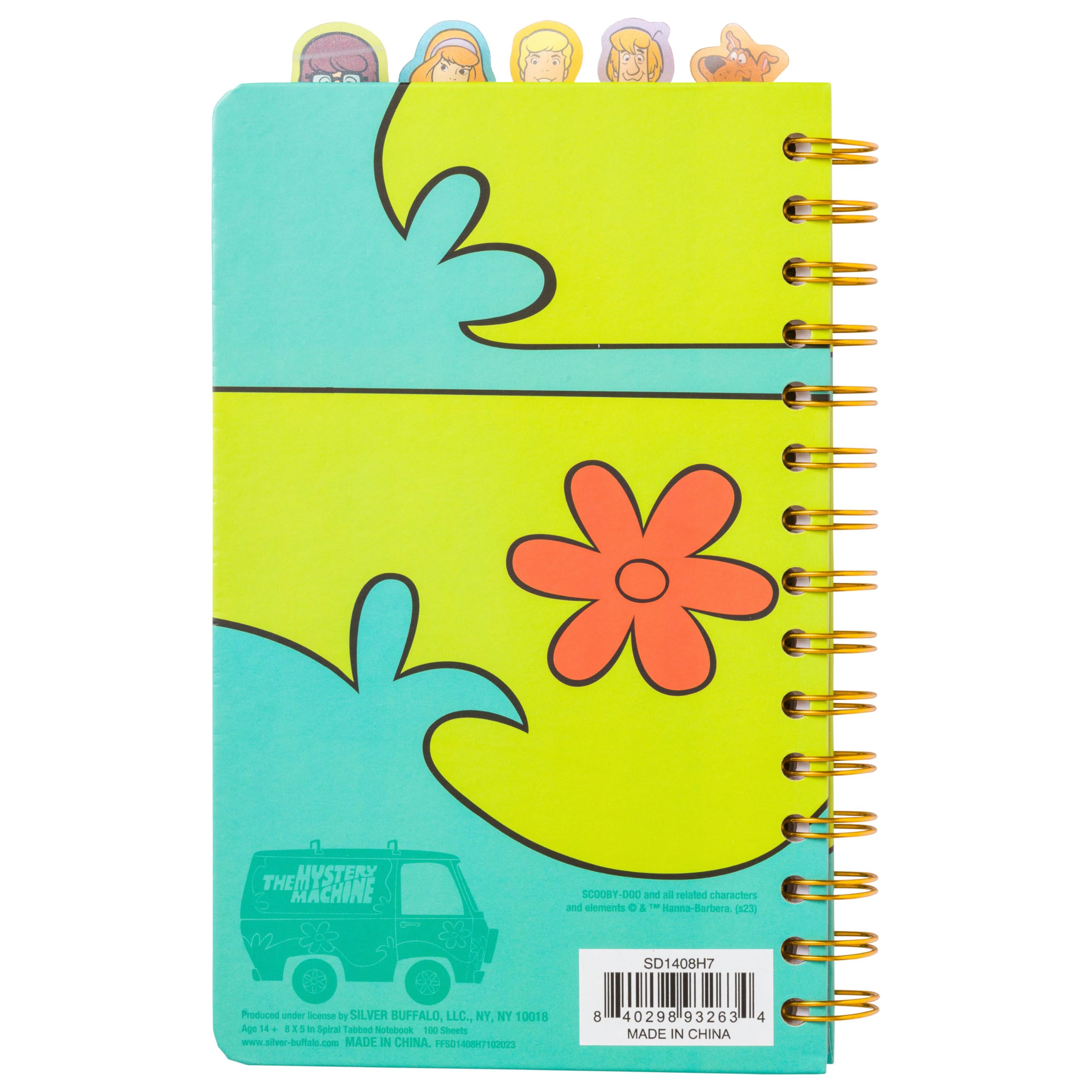 Mua Silver Buffalo Warner Bros Scooby Doo Spiral Notebook With ...