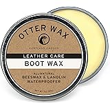Amazon.com: Otter Wax Boot Wax | 5oz | All-Natural Leather Waterproofer ...