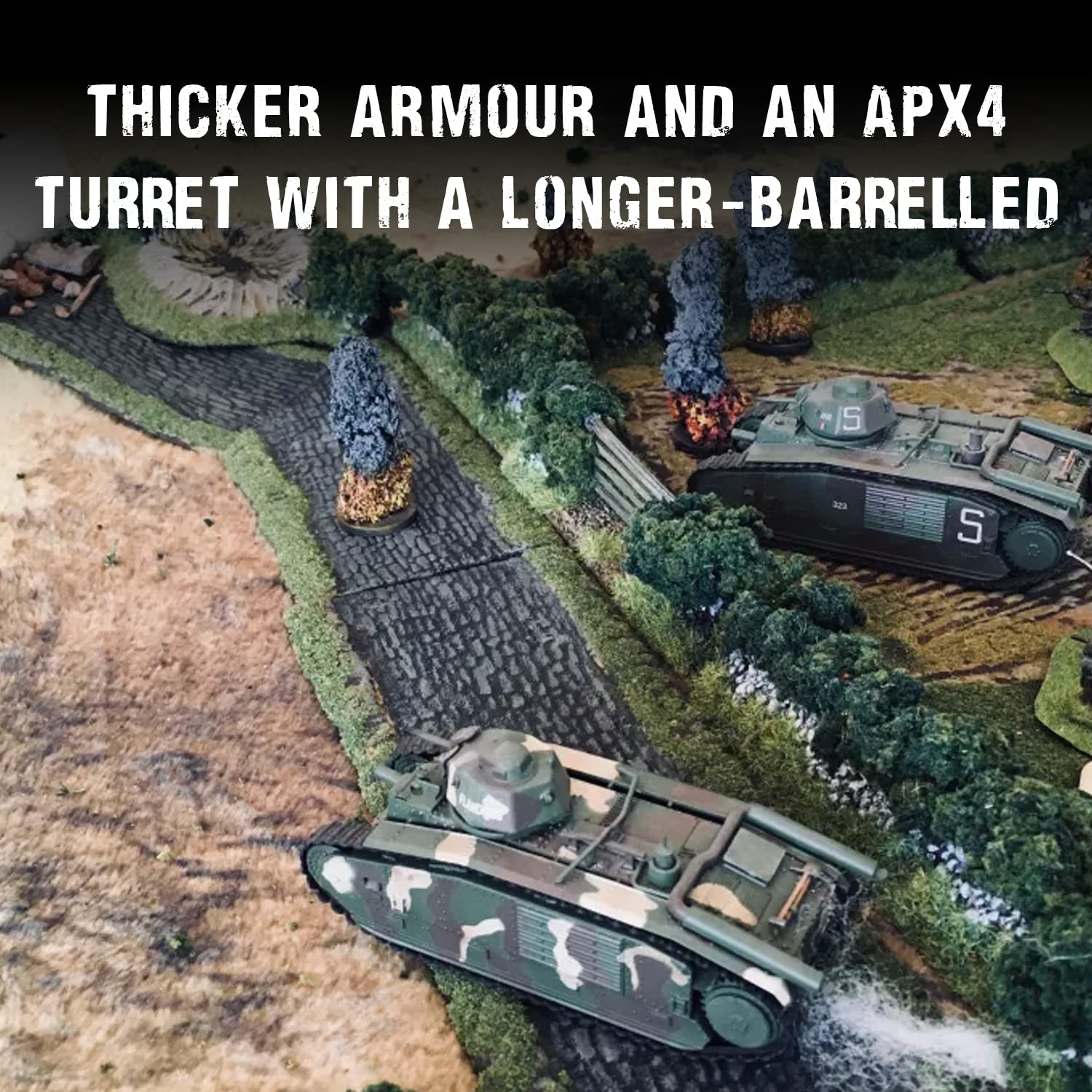 Mua Wargames Delivered - Bolt Action Char B1 Bis Platoon, 28mm ...